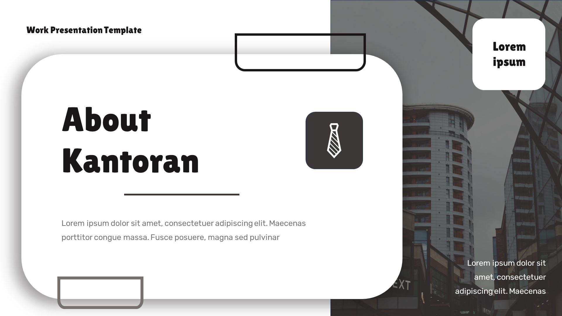 Kantoran - Business & Corporate Powerpoint Template, Presentation Templates