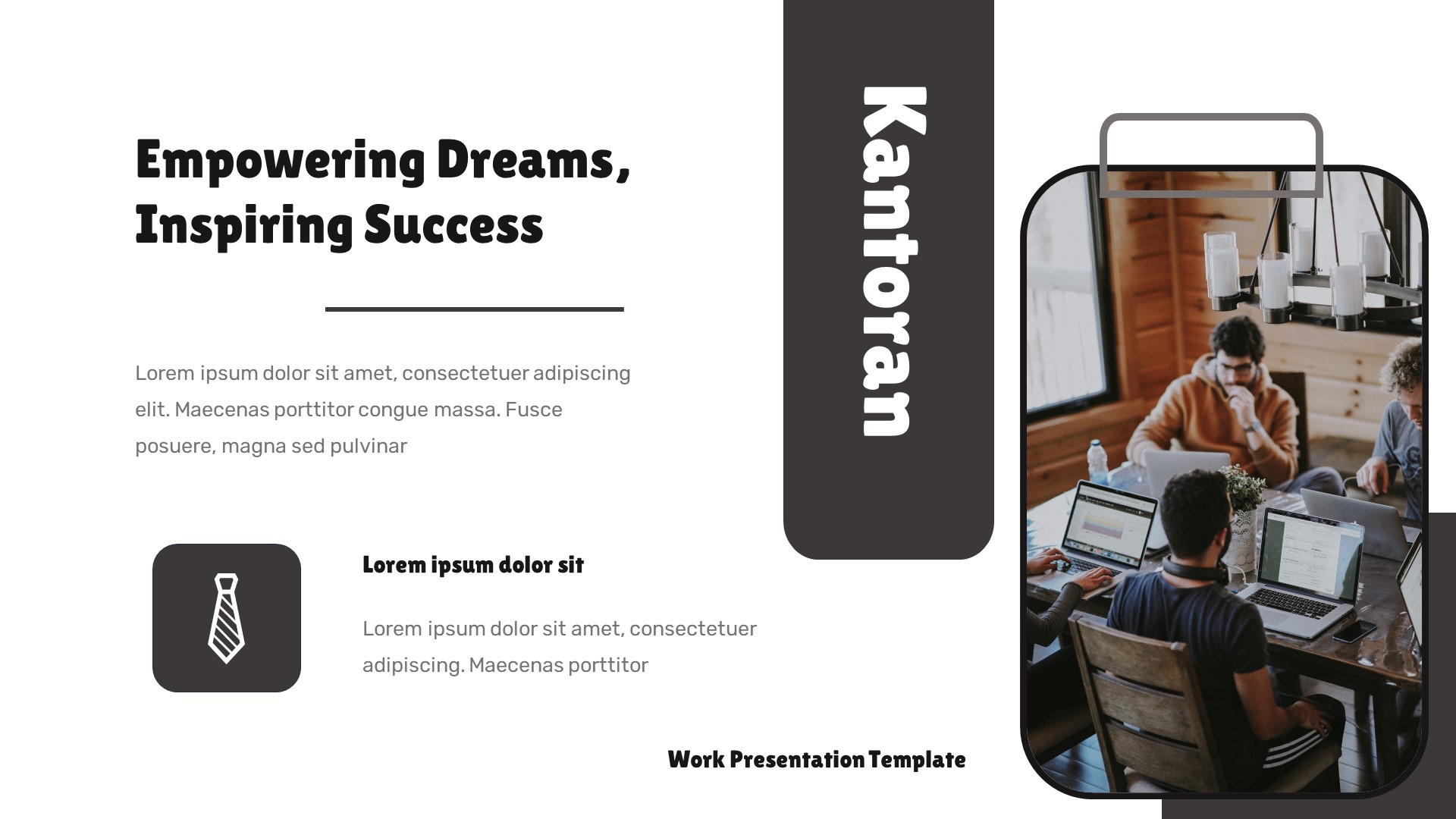 Kantoran - Business & Corporate Powerpoint Template, Presentation Templates