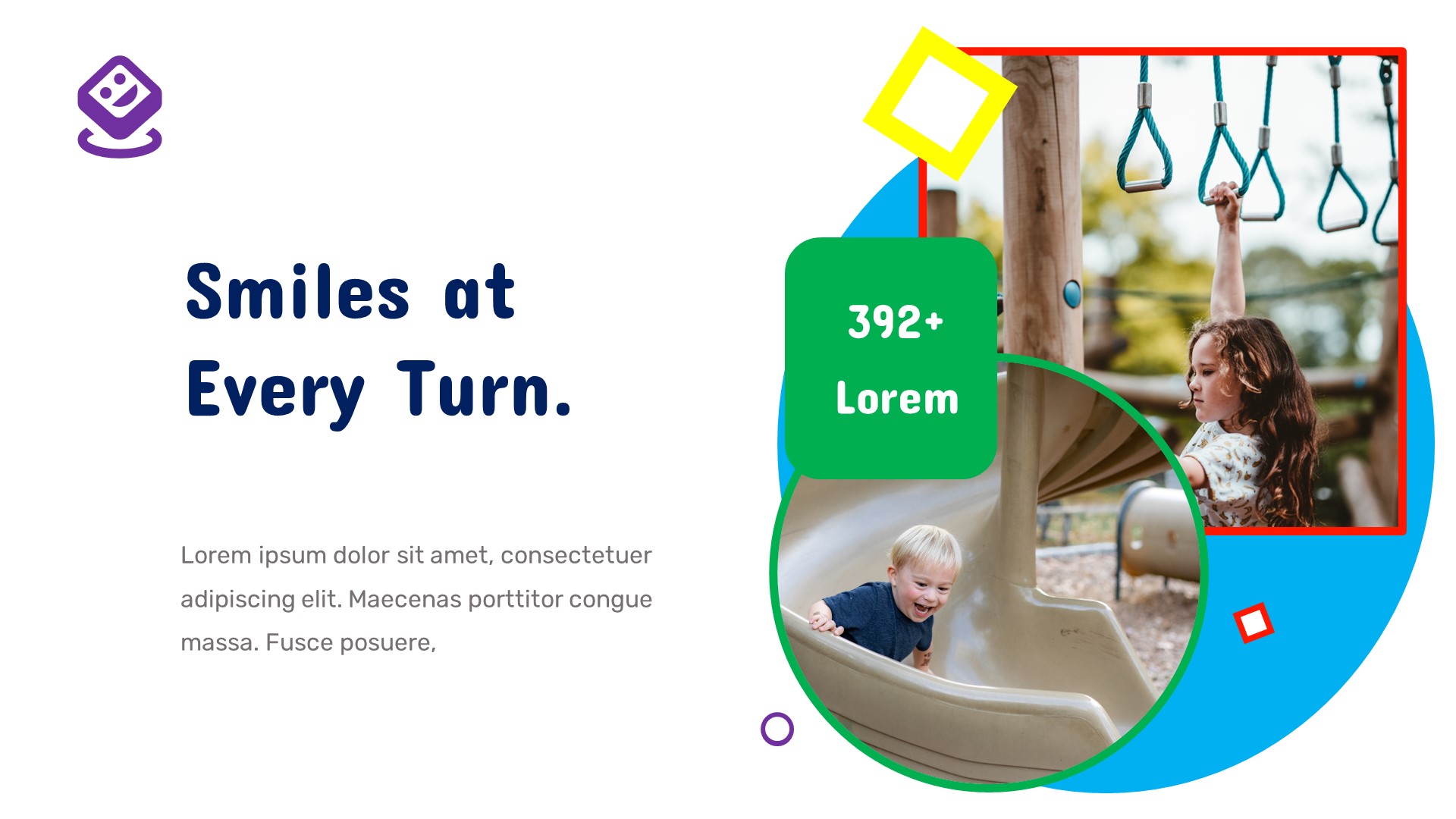 Playa - Playground & Educational School Powerpoint Template ...