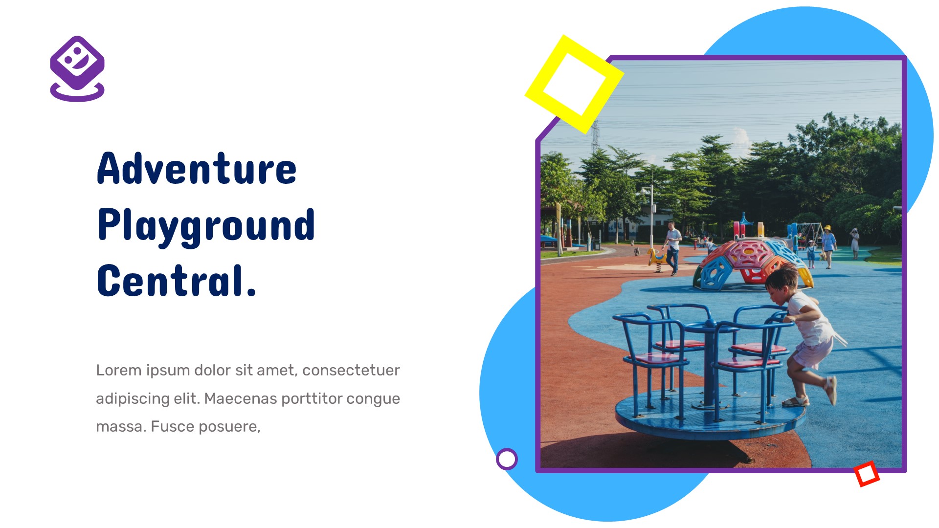 Playa - Playground & Educational School Google Slides Template ...