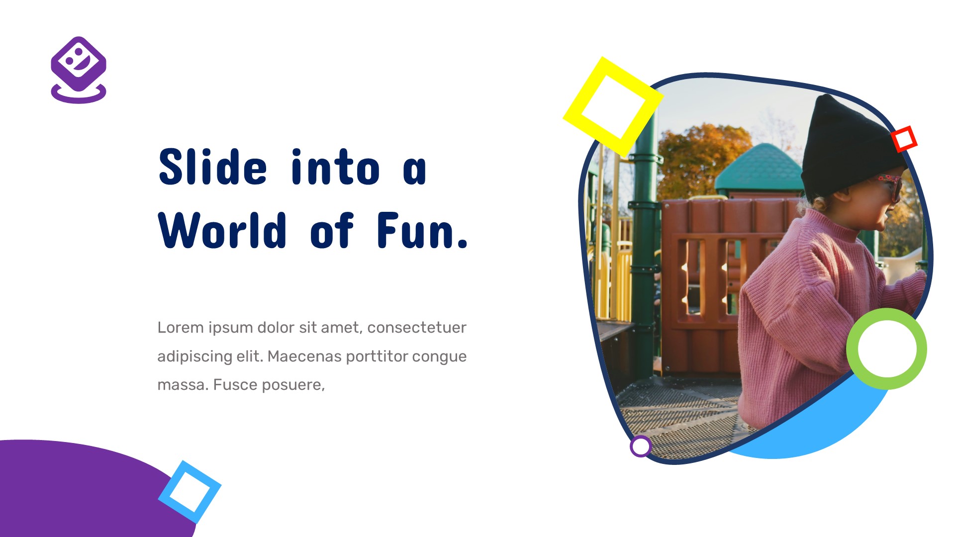 Playa - Playground & Educational School Google Slides Template ...