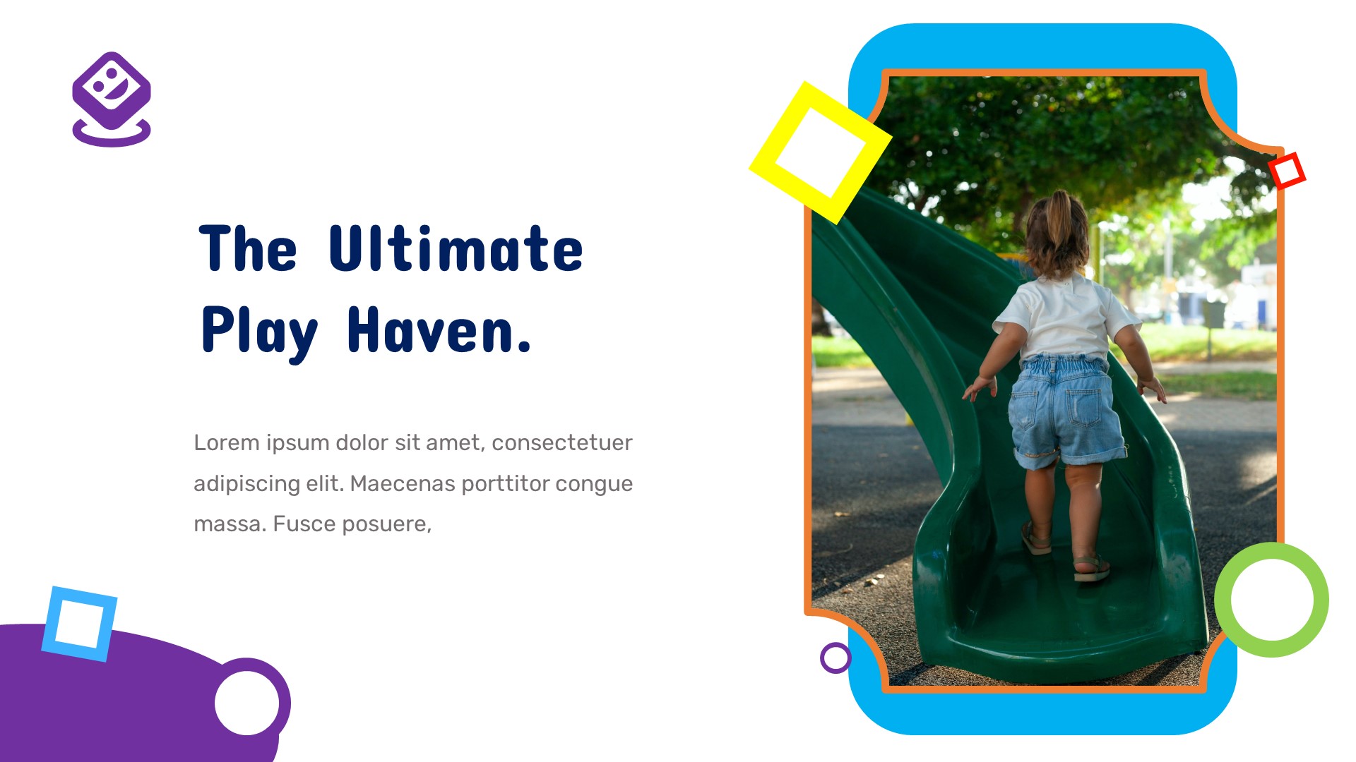 Playa - Playground & Educational School Google Slides Template ...