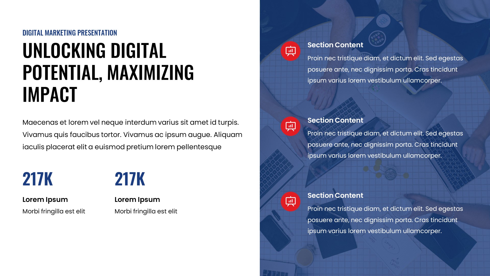 Advert - Digital Marketing Powerpoint Template, Presentation Templates