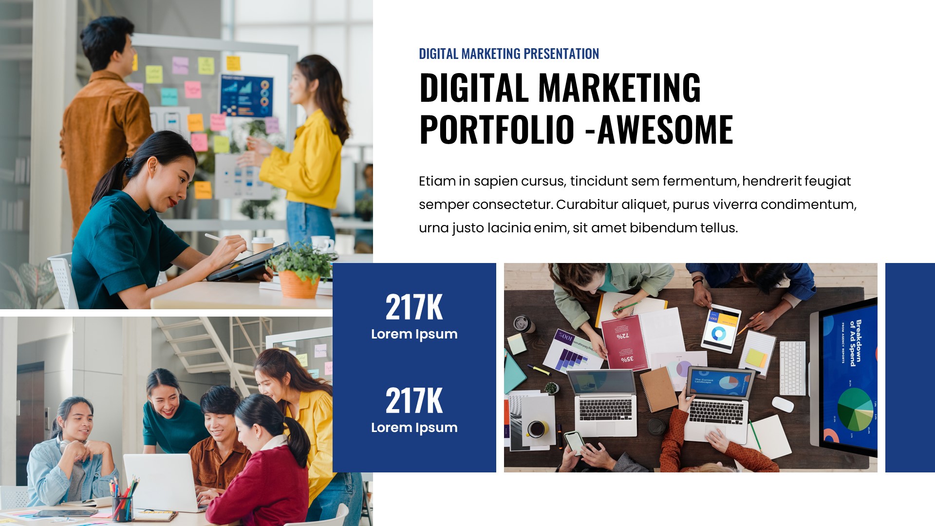 Advert - Digital Marketing Powerpoint Template, Presentation Templates