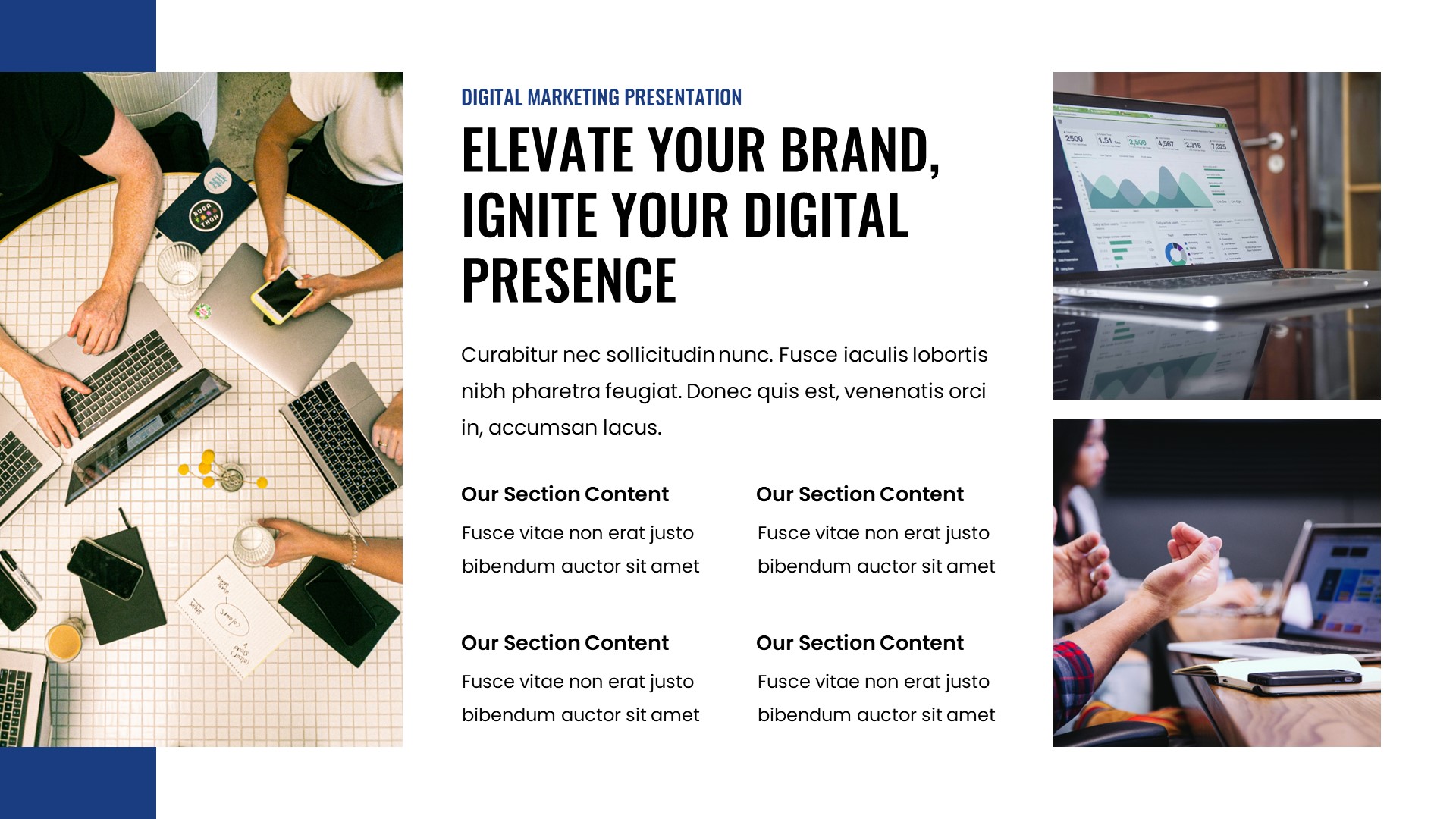 Advert - Digital Marketing Powerpoint Template, Presentation Templates