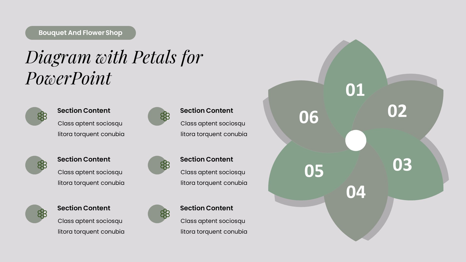 Bloom - Minimalist Flower Plant Google Slides Template, Presentation ...
