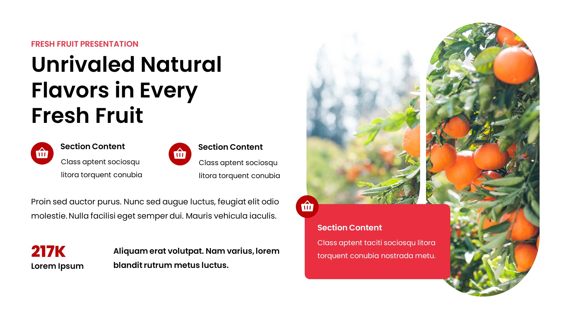 Fresh Fruit Powerpoint Template, Presentation Templates | GraphicRiver