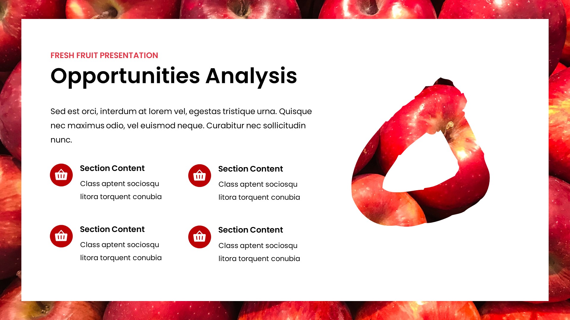 Fresh Fruit Powerpoint Template, Presentation Templates | GraphicRiver