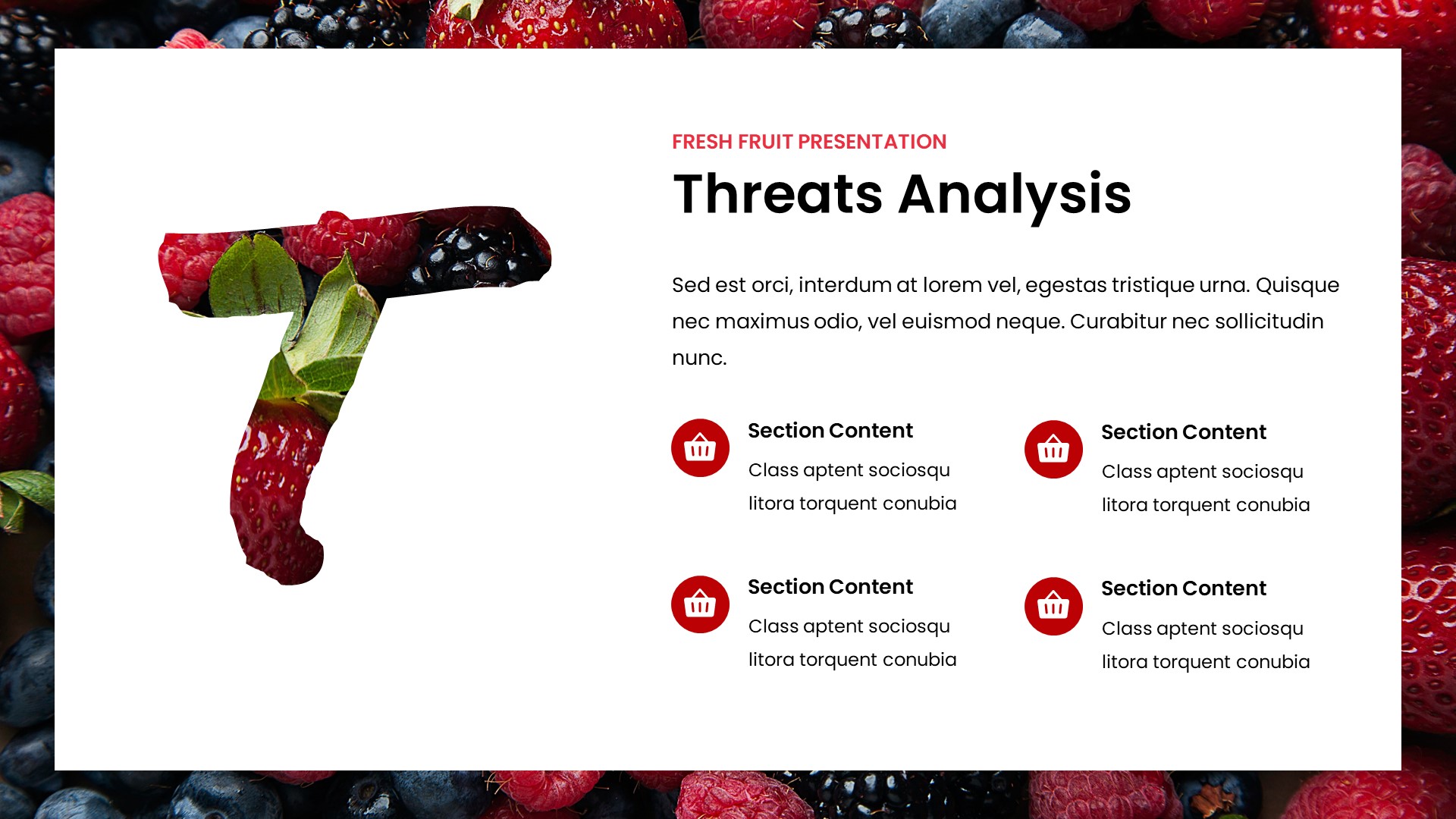 Fresh Fruit Powerpoint Template, Presentation Templates | GraphicRiver