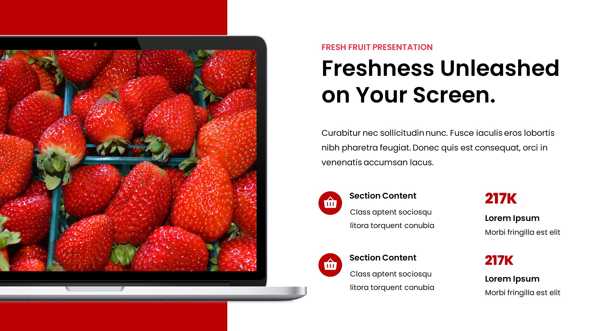 Fresh Fruit Powerpoint Template, Presentation Templates | GraphicRiver
