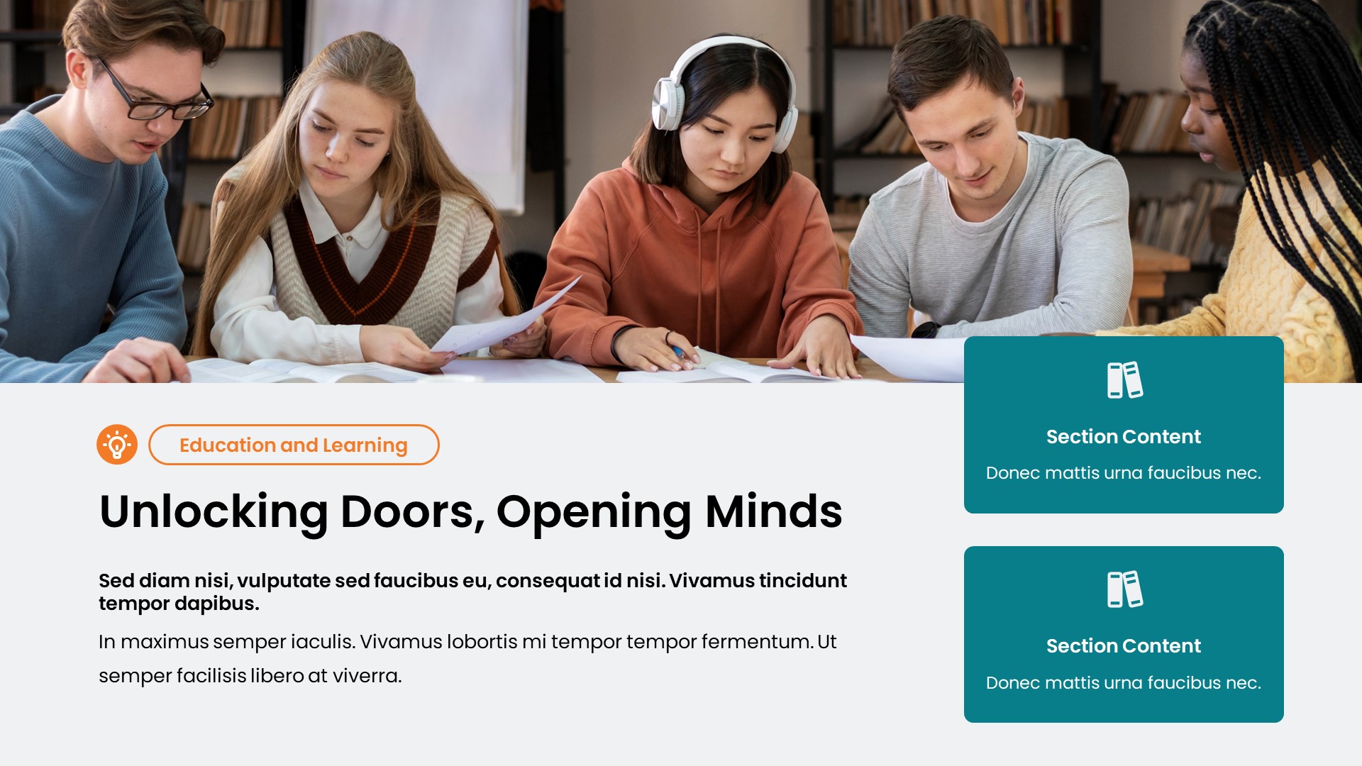 Genius - Education and Learning Keynote Template, Presentation Templates