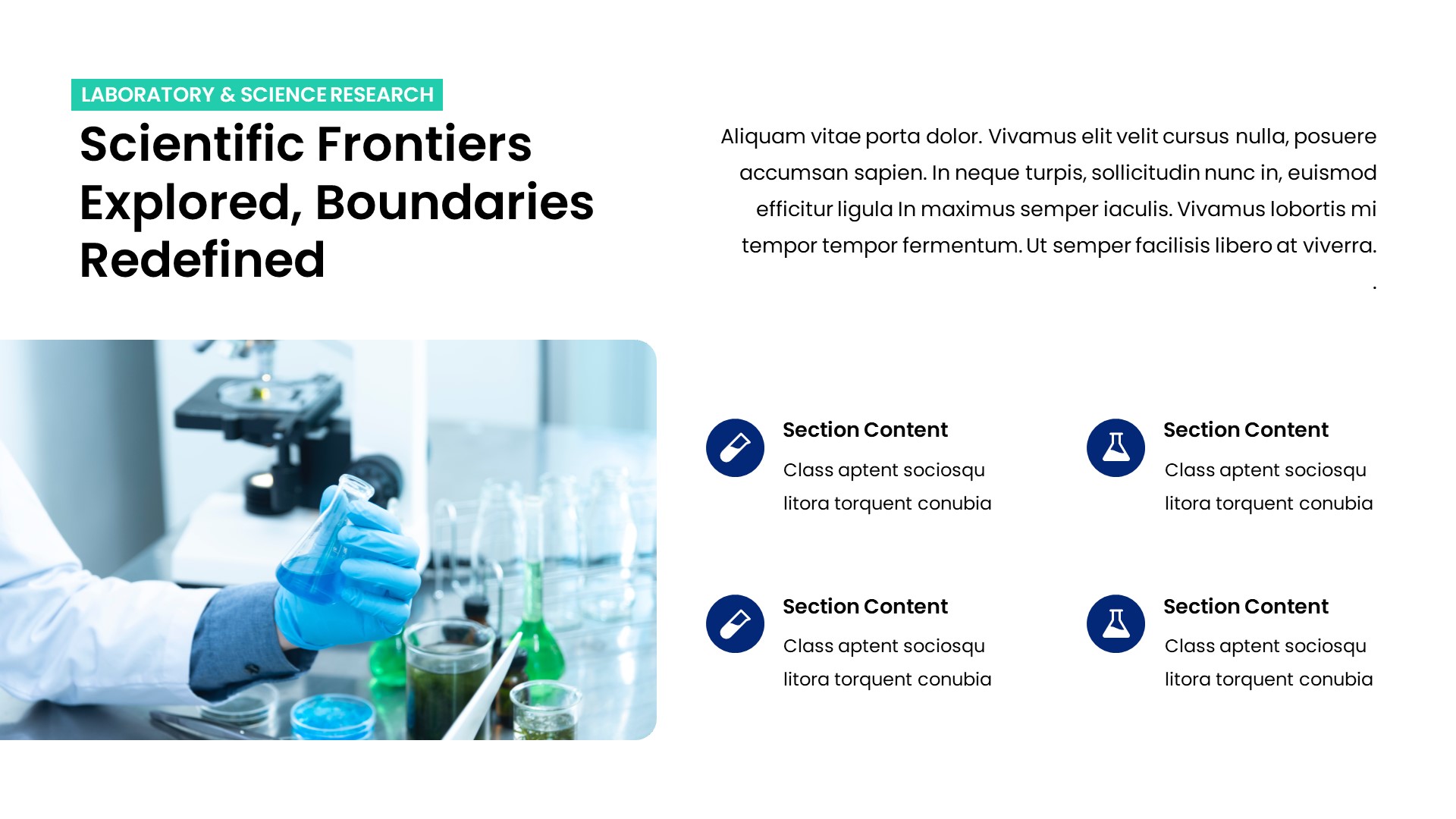 Molekul - Laboratory and Science Research Keynote Template ...
