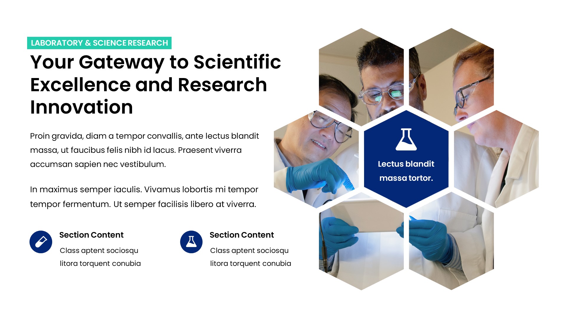 Molekul - Laboratory and Science Research Powerpoint Template ...