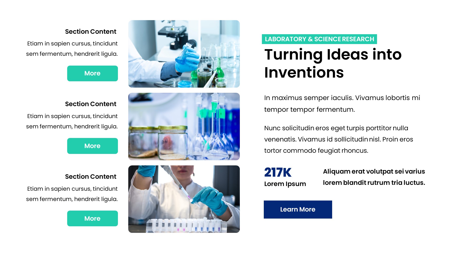 Molekul - Laboratory and Science Research Powerpoint Template ...