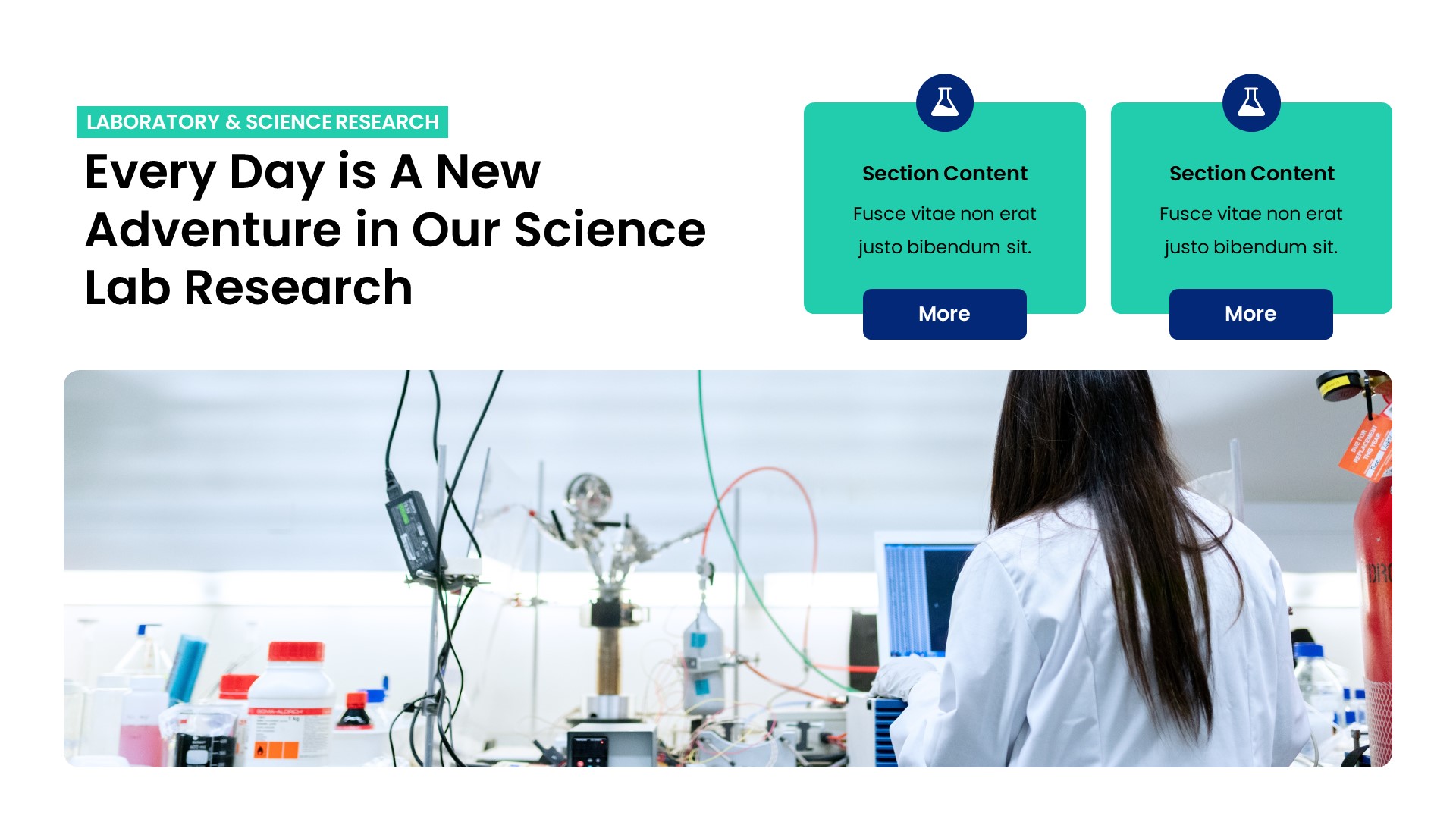 Molekul - Laboratory and Science Research Powerpoint Template ...