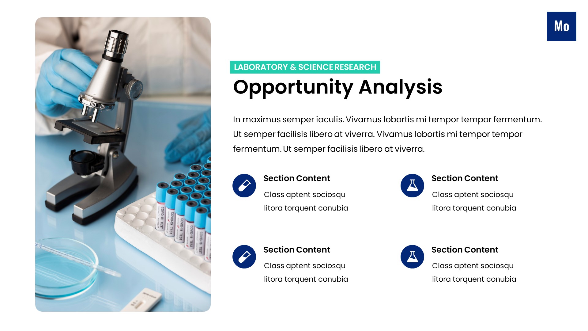 Molekul - Laboratory and Science Research Powerpoint Template ...