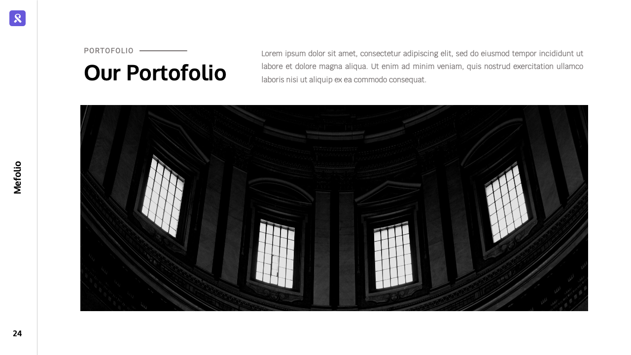 Mefolio - Portfolio PowerPoint Template, Presentation Templates ...