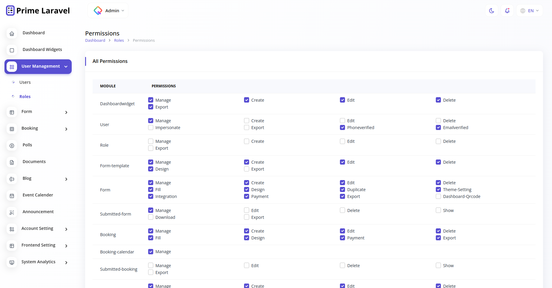 Prime Laravel - Form Builder & Poll Management System by Quebix-Technology