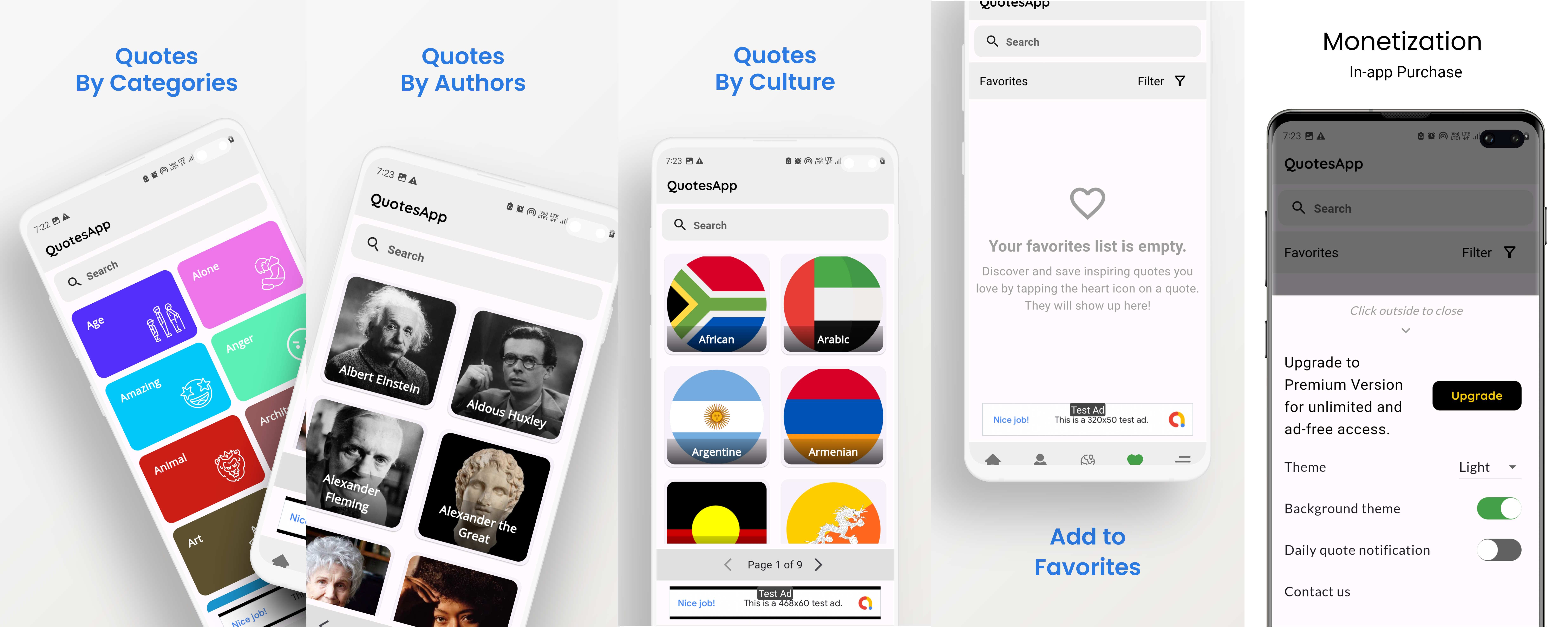 QuotesApp: Quotes & Proverbs by starterlibrarydev | CodeCanyon