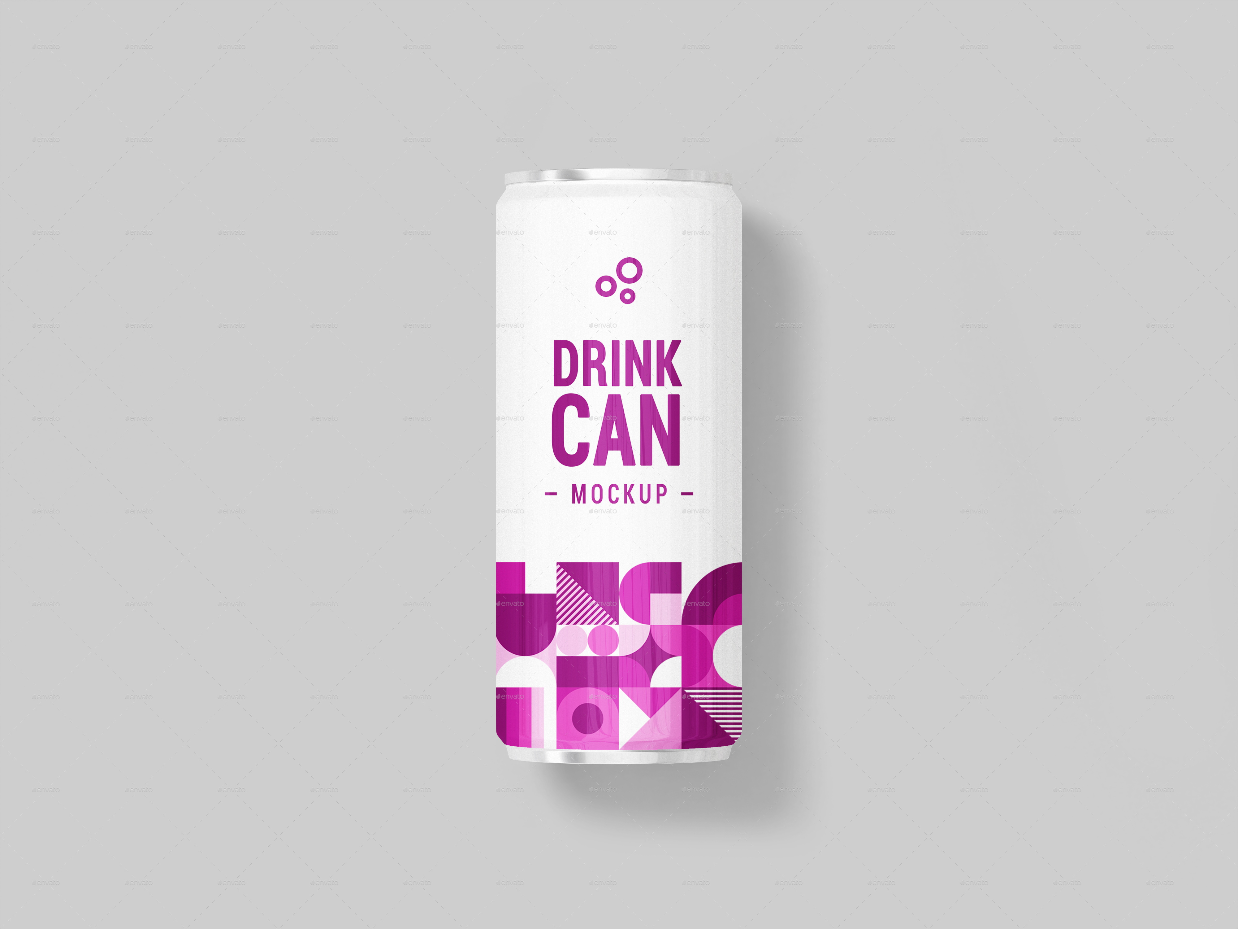 Drink Can Mock-Up V.1 - Soda, Milk, Coffee, Tea, Etc., Graphics ...