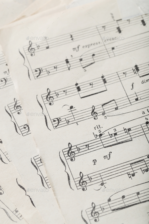 Music notes Stock Photo by Microstock_Growth | PhotoDune