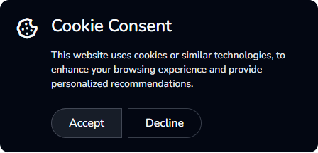 CookieKit - Tailwind CSS 3 Cookie Banners HTML Template by Techzaa