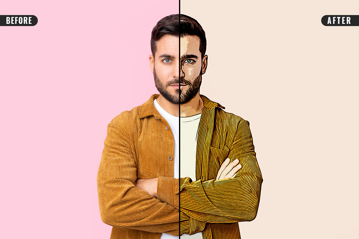 Cartoonize Photo Effect, Add-ons | GraphicRiver