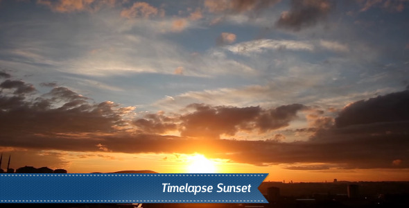 Timelapse Sunset, Stock Footage | VideoHive