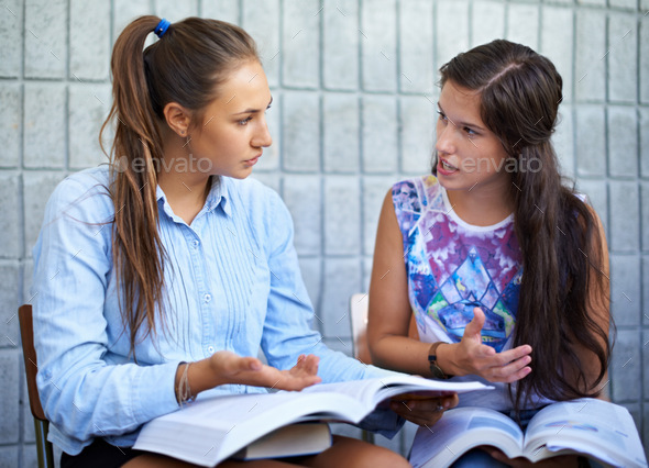Study partners and friends Stock Photo by YuriArcursPeopleimages ...
