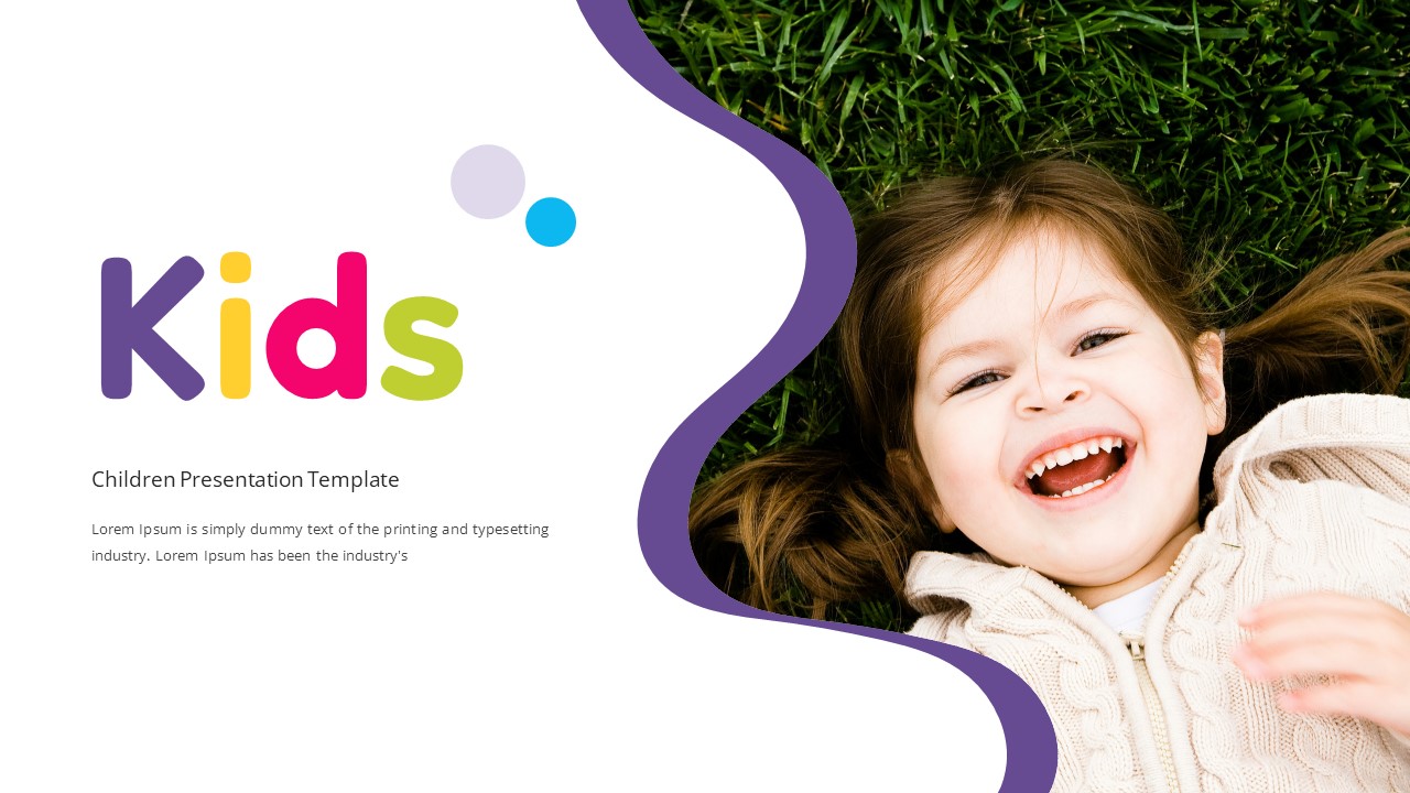 Kids - Children PowerPoint Template, Presentation Templates | GraphicRiver