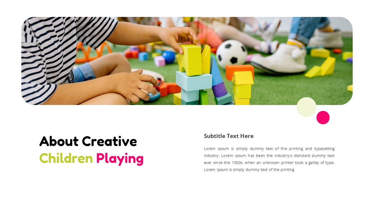 Kids - Children PowerPoint Template, Presentation Templates | GraphicRiver