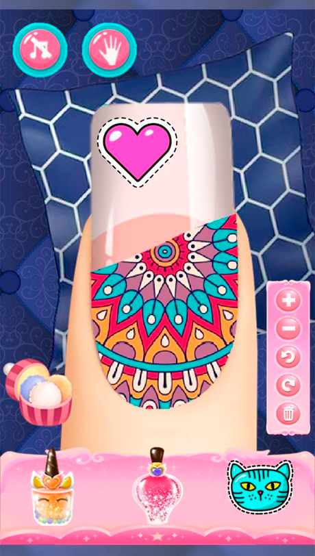Nail Salon - Art Girls Game - Mobile Flutter Game by AlphaBetaGammaStudio