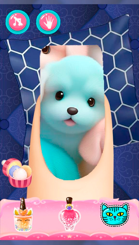 Nail Salon - Art Girls Game - Mobile Flutter Game by AlphaBetaGammaStudio