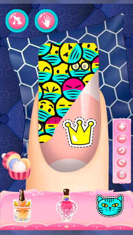 Nail Salon - Art Girls Game - Mobile Flutter Game by AlphaBetaGammaStudio