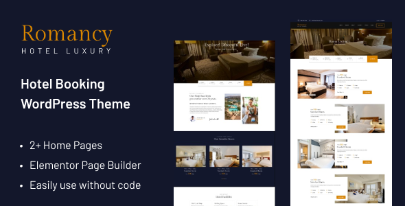 Romancy - Hotel Booking WordPress Theme by ovatheme | ThemeForest