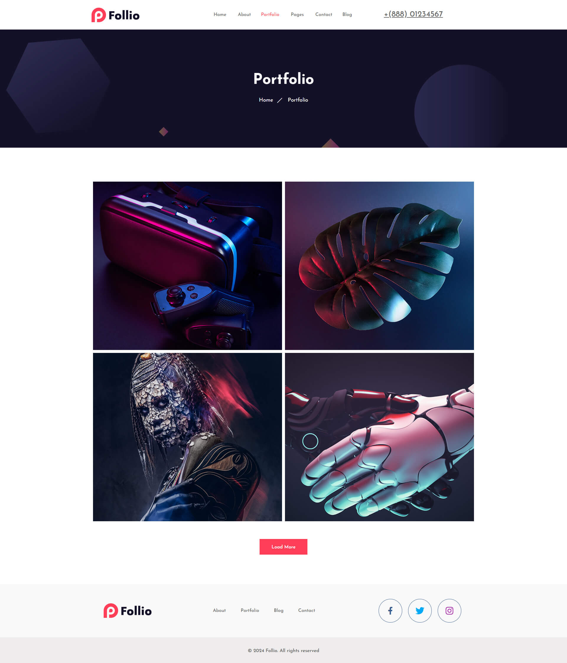 Follio - Personal Portfolio Elementor Template Kit by wpoceans ...