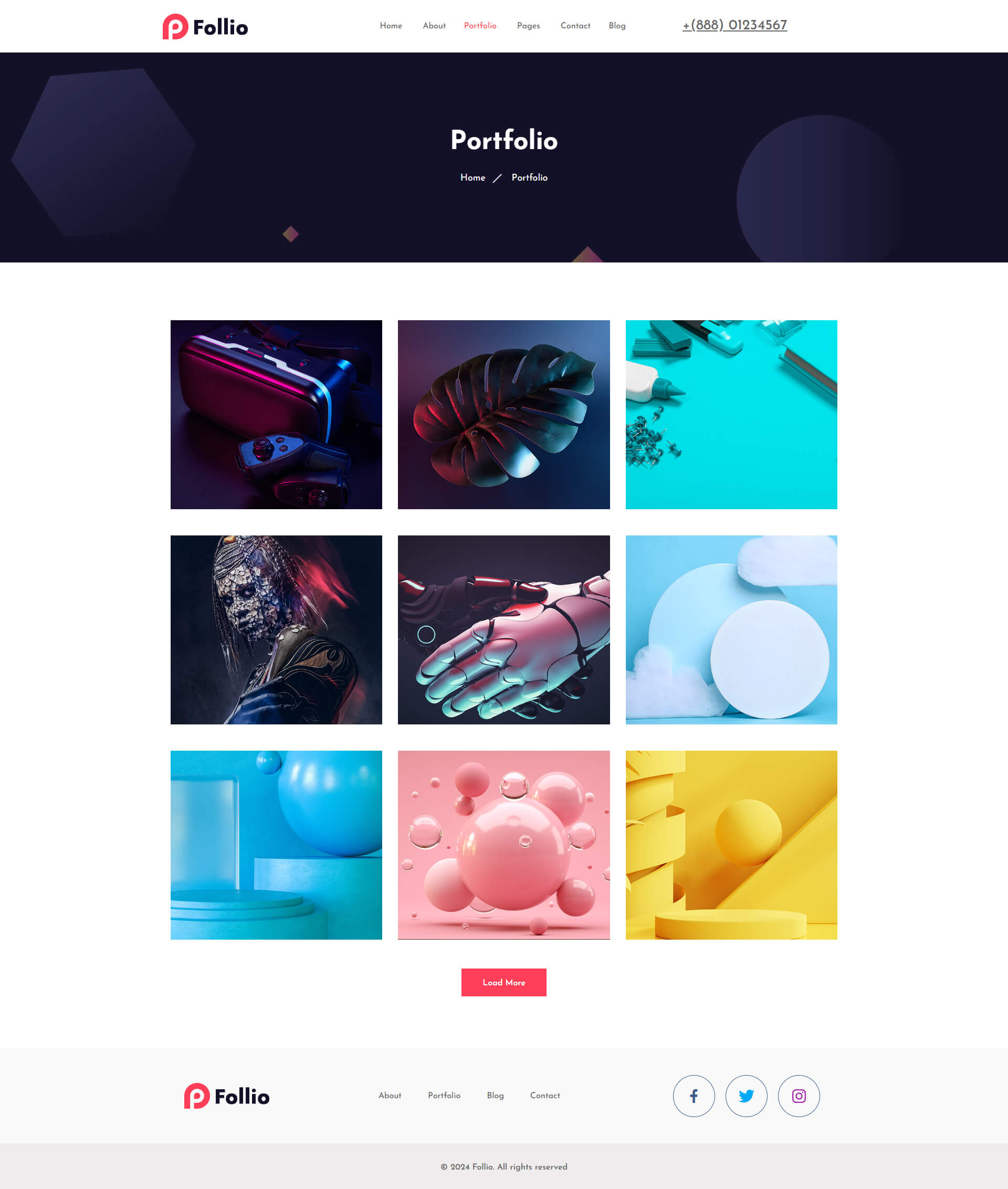 Follio - Personal Portfolio Elementor Template Kit by wpoceans ...