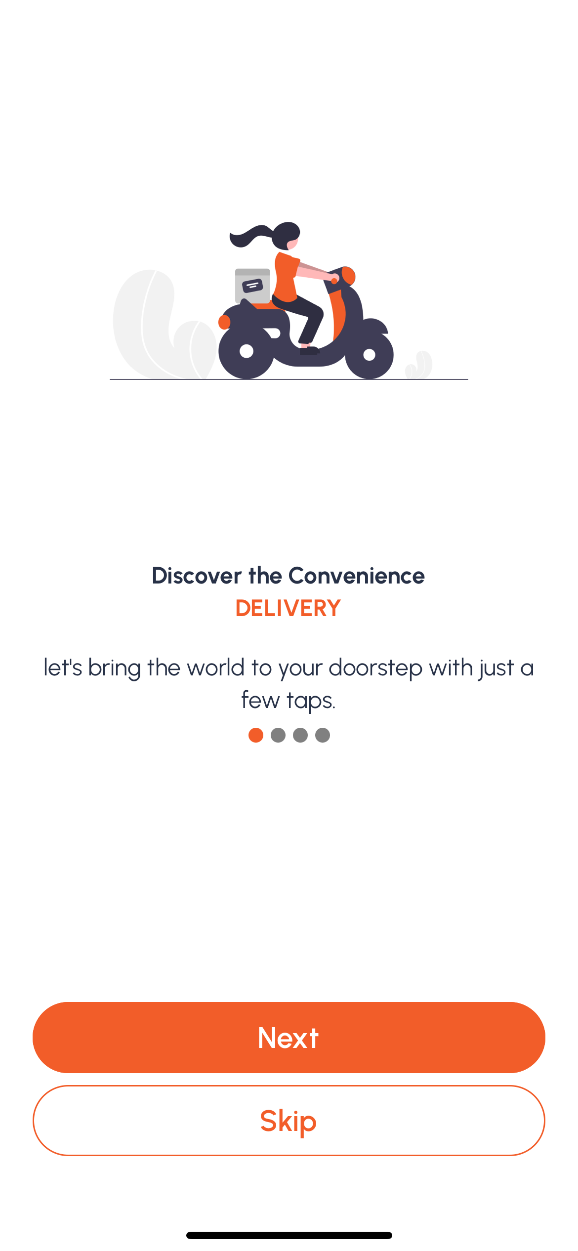 Delivery - Shipping & Delivery React Native Expo App Ui Kit by lalastudio12