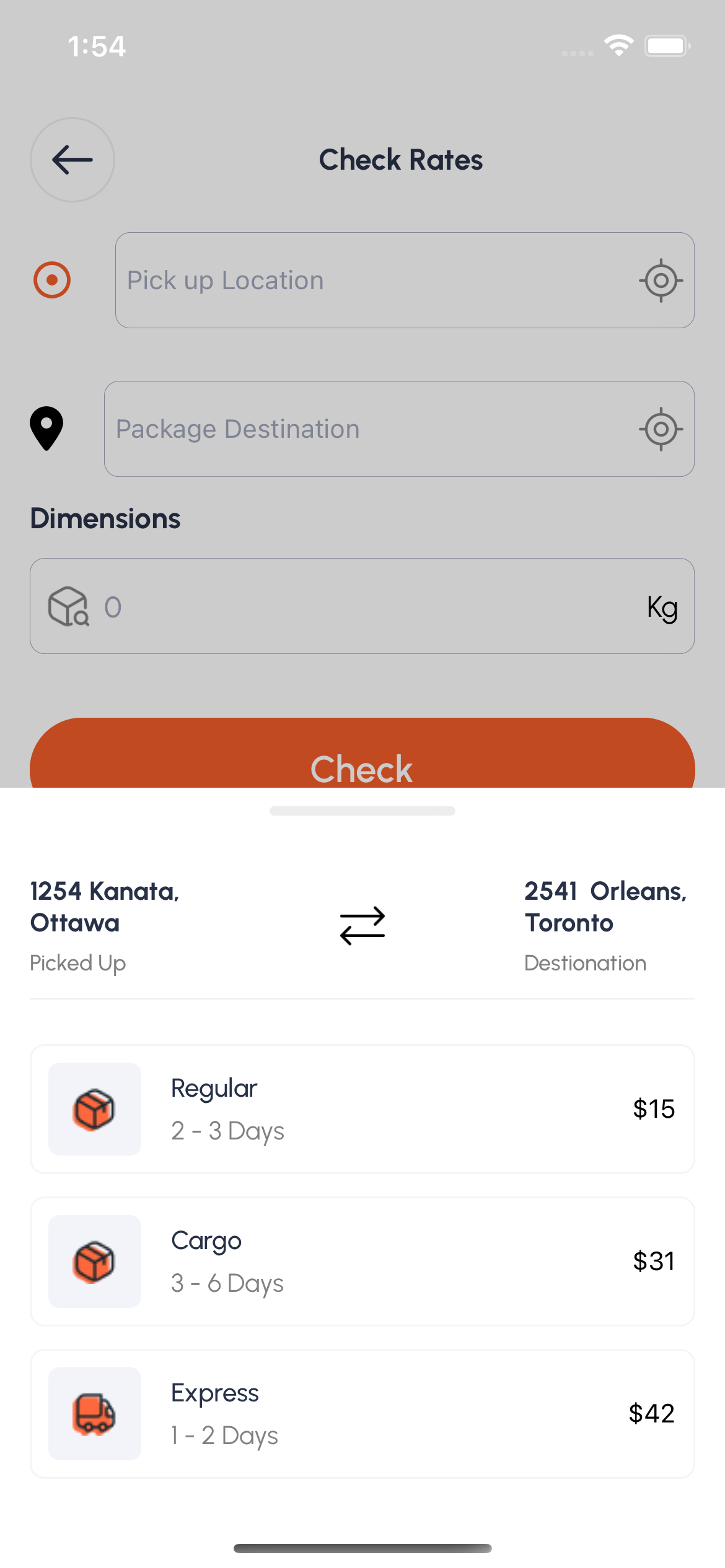 Delivery - Shipping & Delivery React Native Expo App Ui Kit by lalastudio12