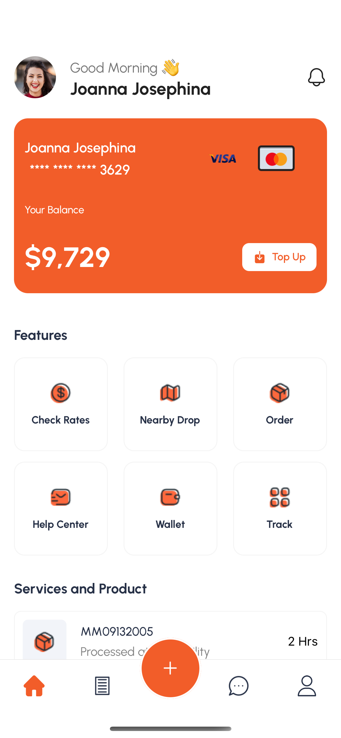 Delivery - Shipping & Delivery React Native CLI App Ui Kit by lalastudio12
