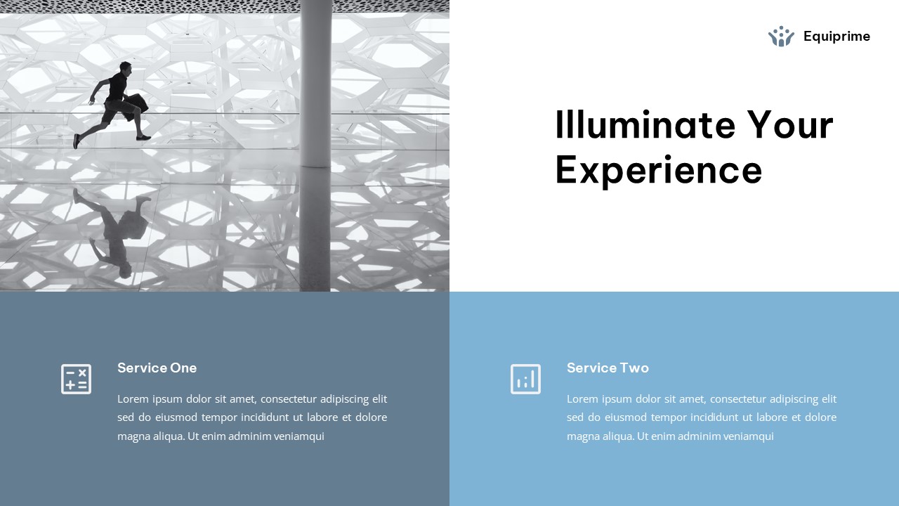 Equiprime - Investor Pitch PowerPoint Template, Presentation Templates