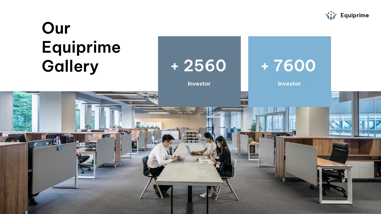 Equiprime - Investor Pitch PowerPoint Template, Presentation Templates