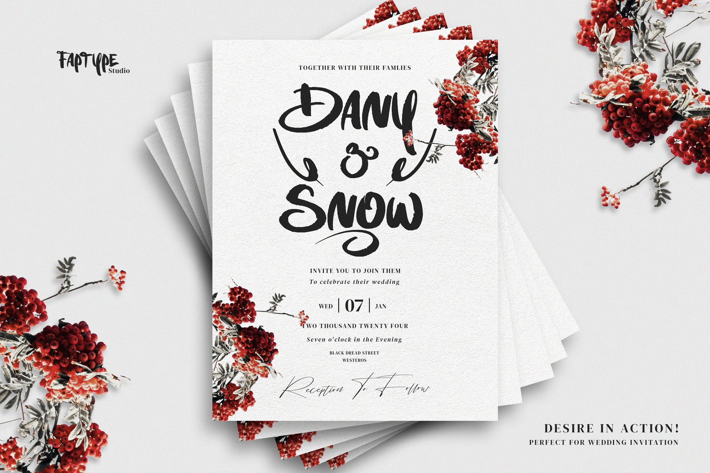 Desire | Handwritten Brush Font, Fonts | GraphicRiver