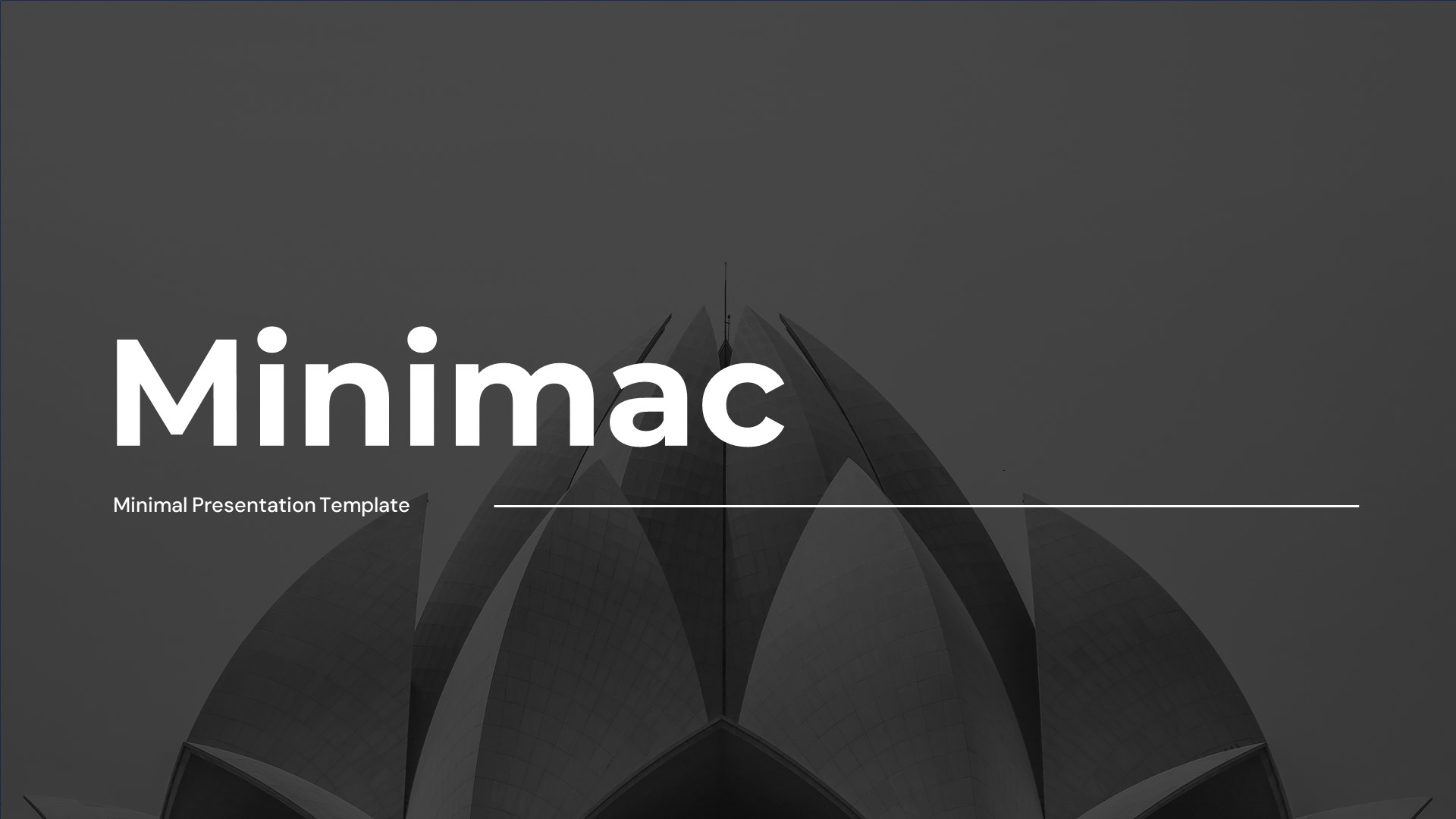 Minimac – Minimal PowerPoint Template, Presentation Templates ...