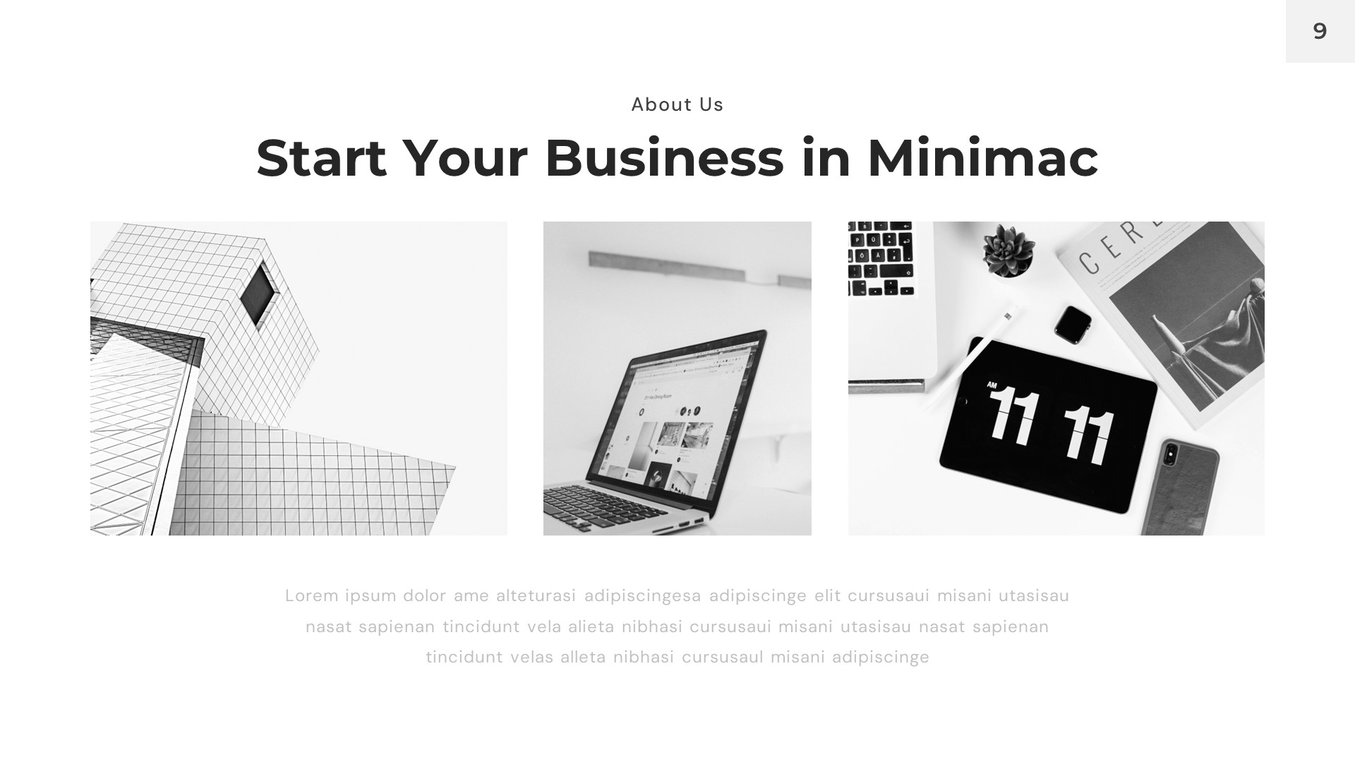 Minimac – Minimal PowerPoint Template, Presentation Templates ...