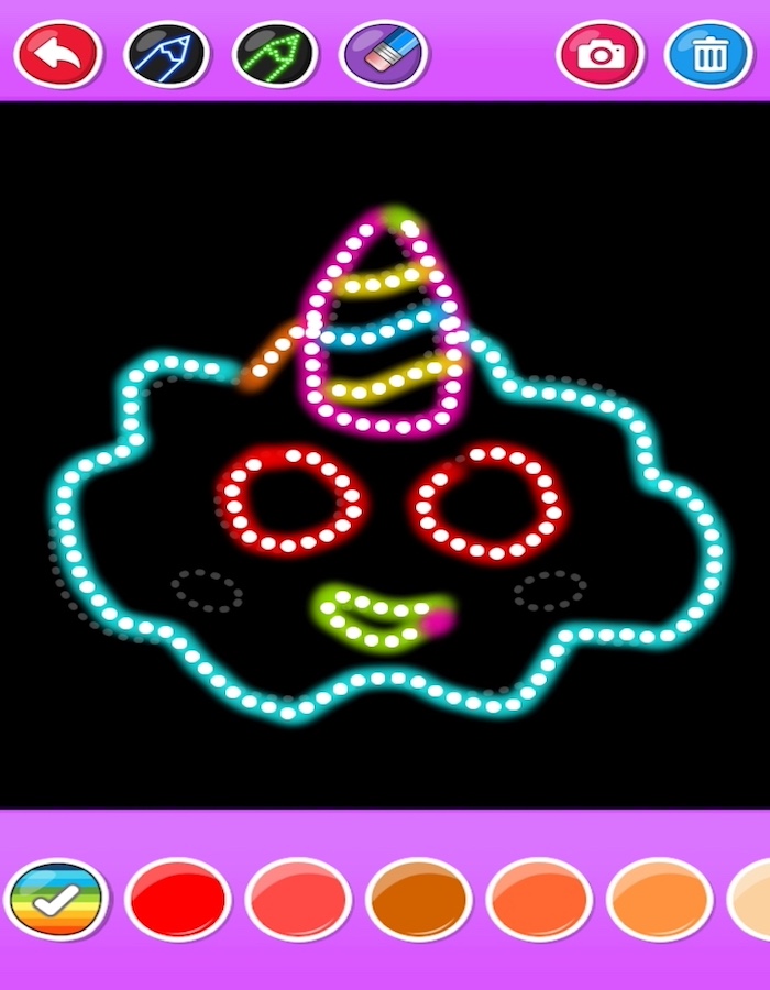 Kids Doodle Coloring Games For Kids + Ready For Publish by SuperGameStudio