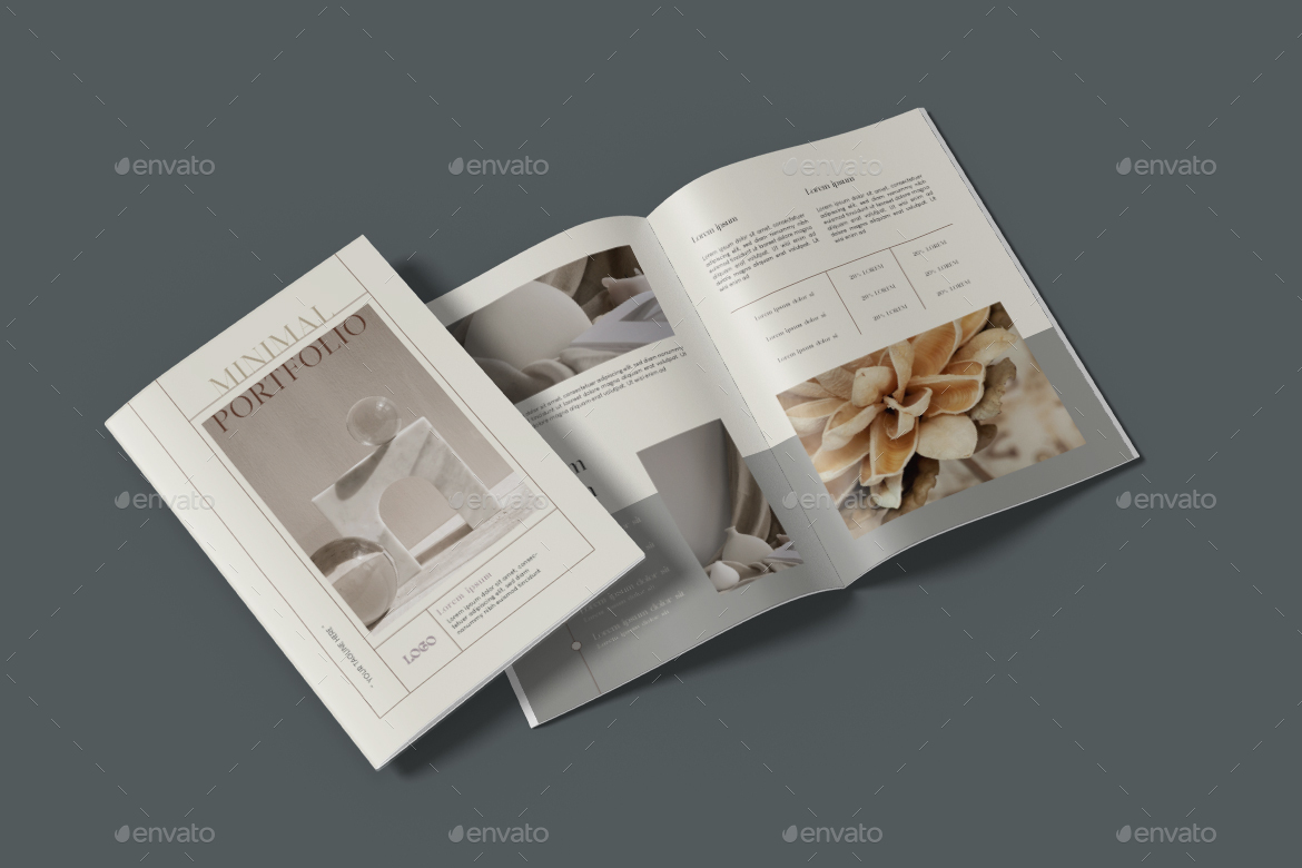 Company Profile | Minimal Portfolio Brochure, Print Templates ...