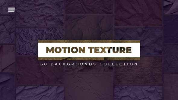 60 Motion Texture, After Effects Project Files | VideoHive