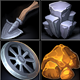 Dwarven Mining Icons, Game Assets | GraphicRiver