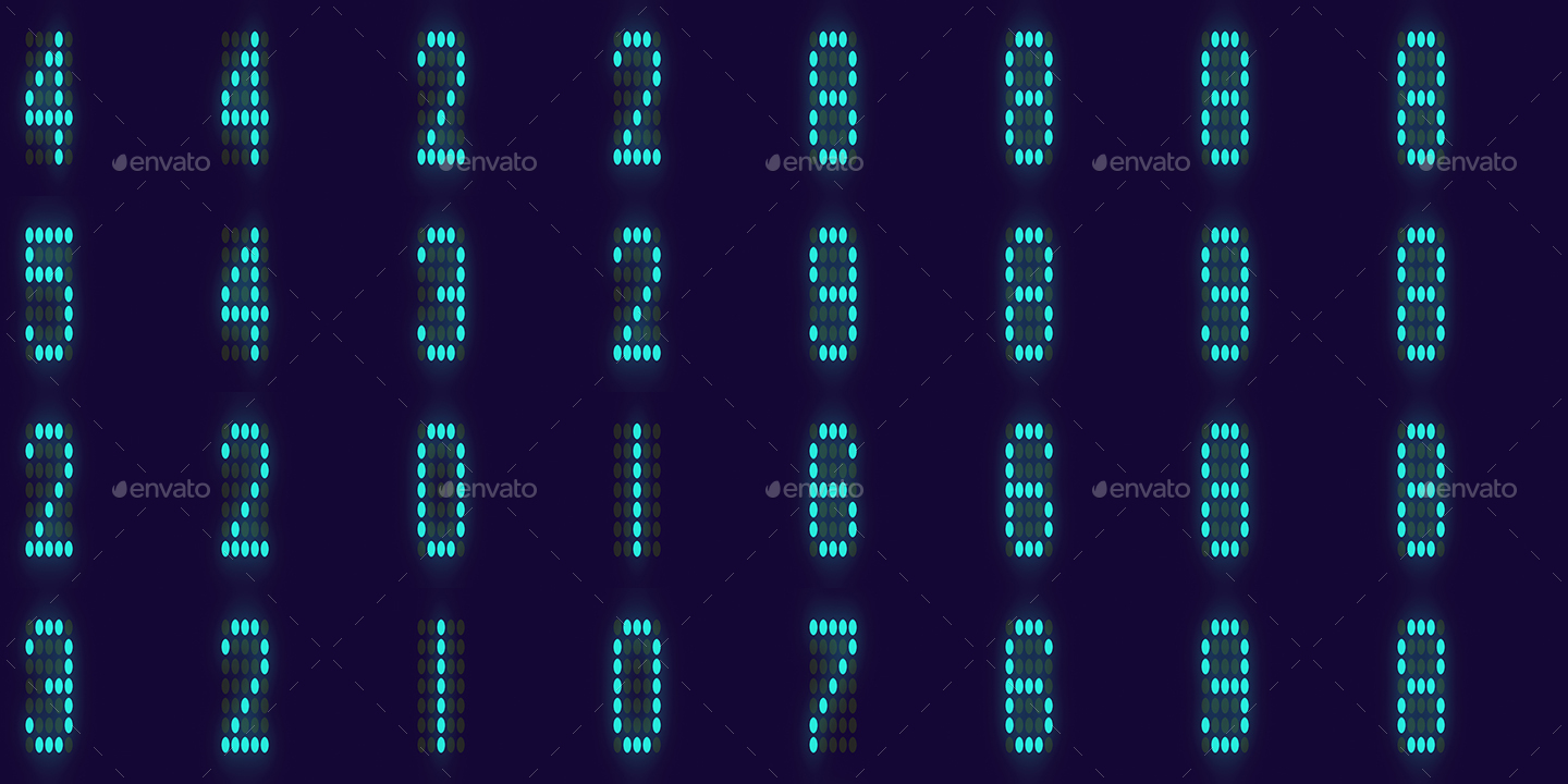 40 Scoreboard Numbers Backgrounds by TexturesStore | 3DOcean